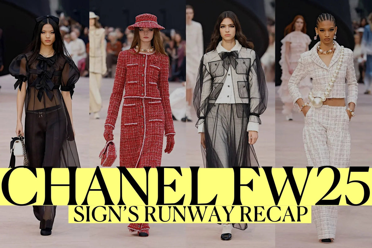 Chanel FW25 Show: Runway Recap, Key Trends & Where To Shop Chanel Seco ...