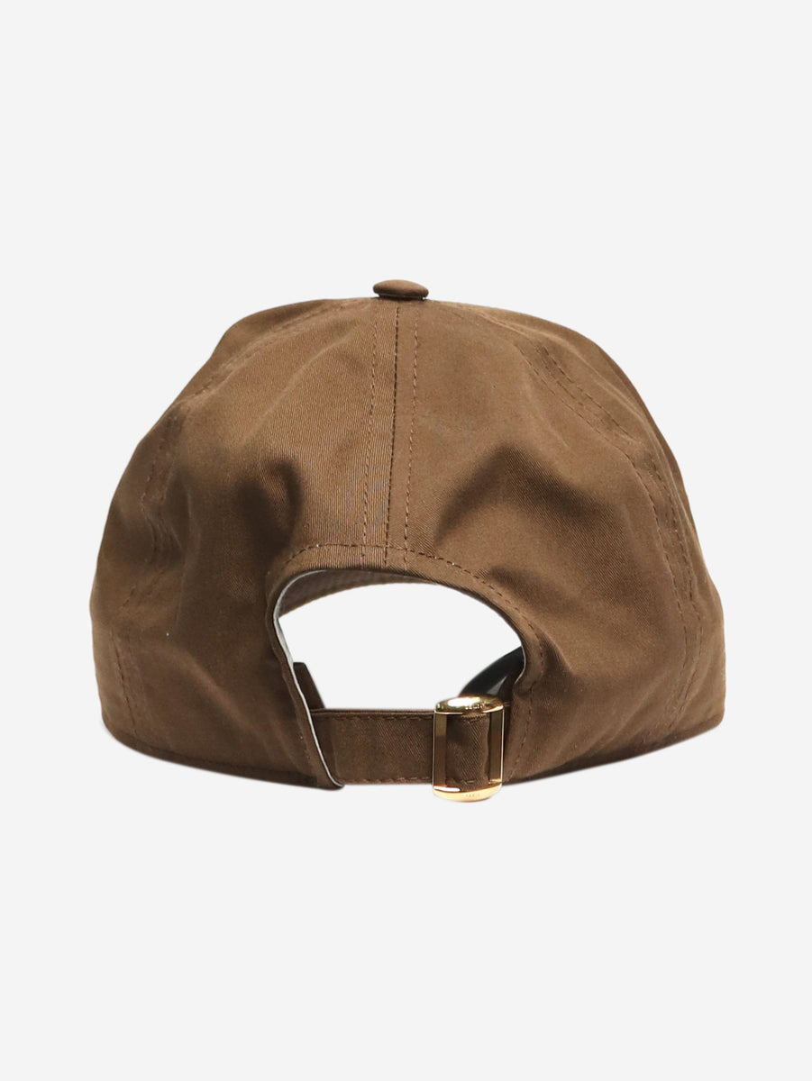 Celine pre-owned brown Triomphe baseball cap | Sign of the Times